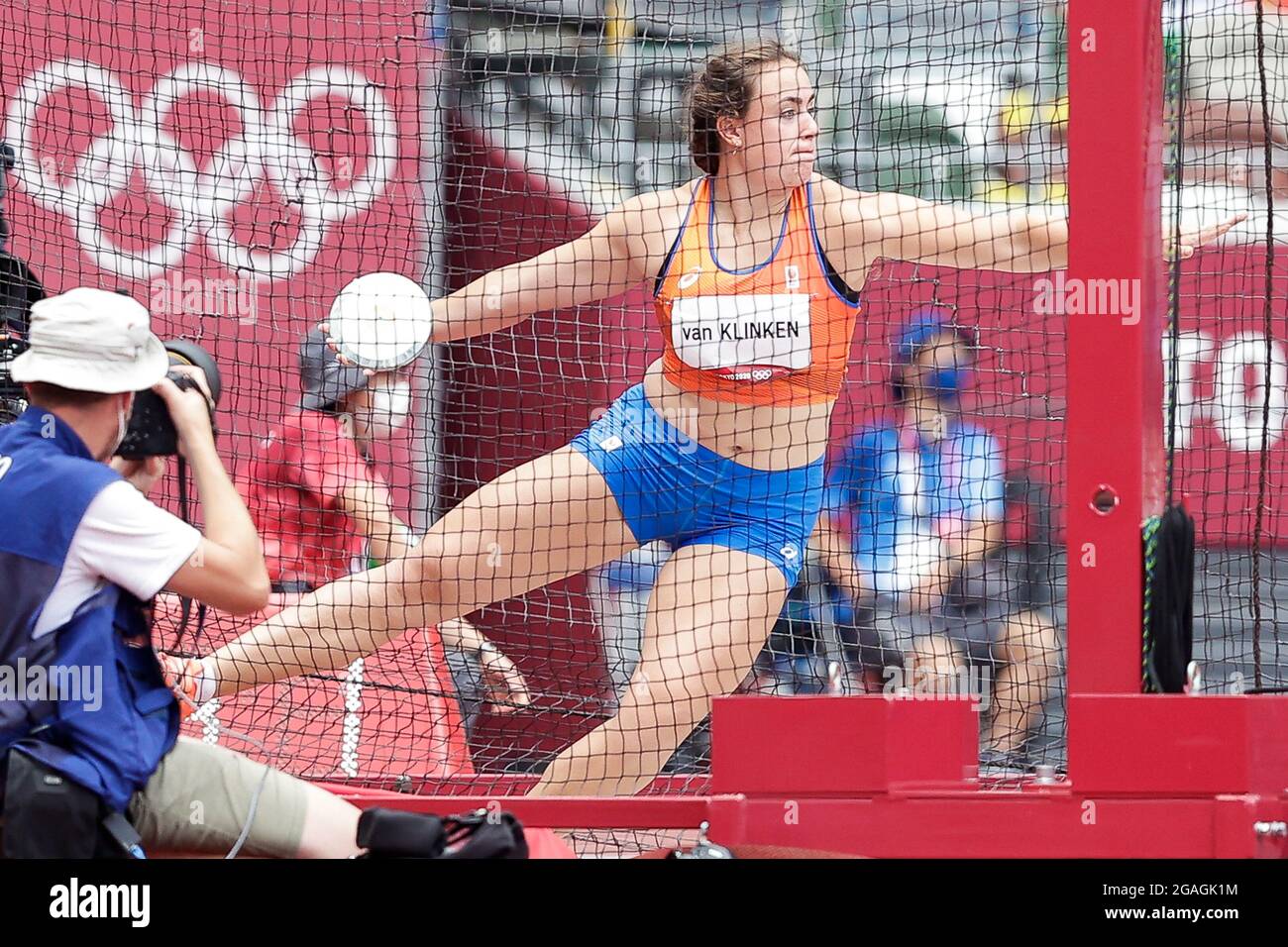 Tokyo, Japan. 31st July, 2021. TOKYO, JAPAN - JULY 31: Jorinde van ...