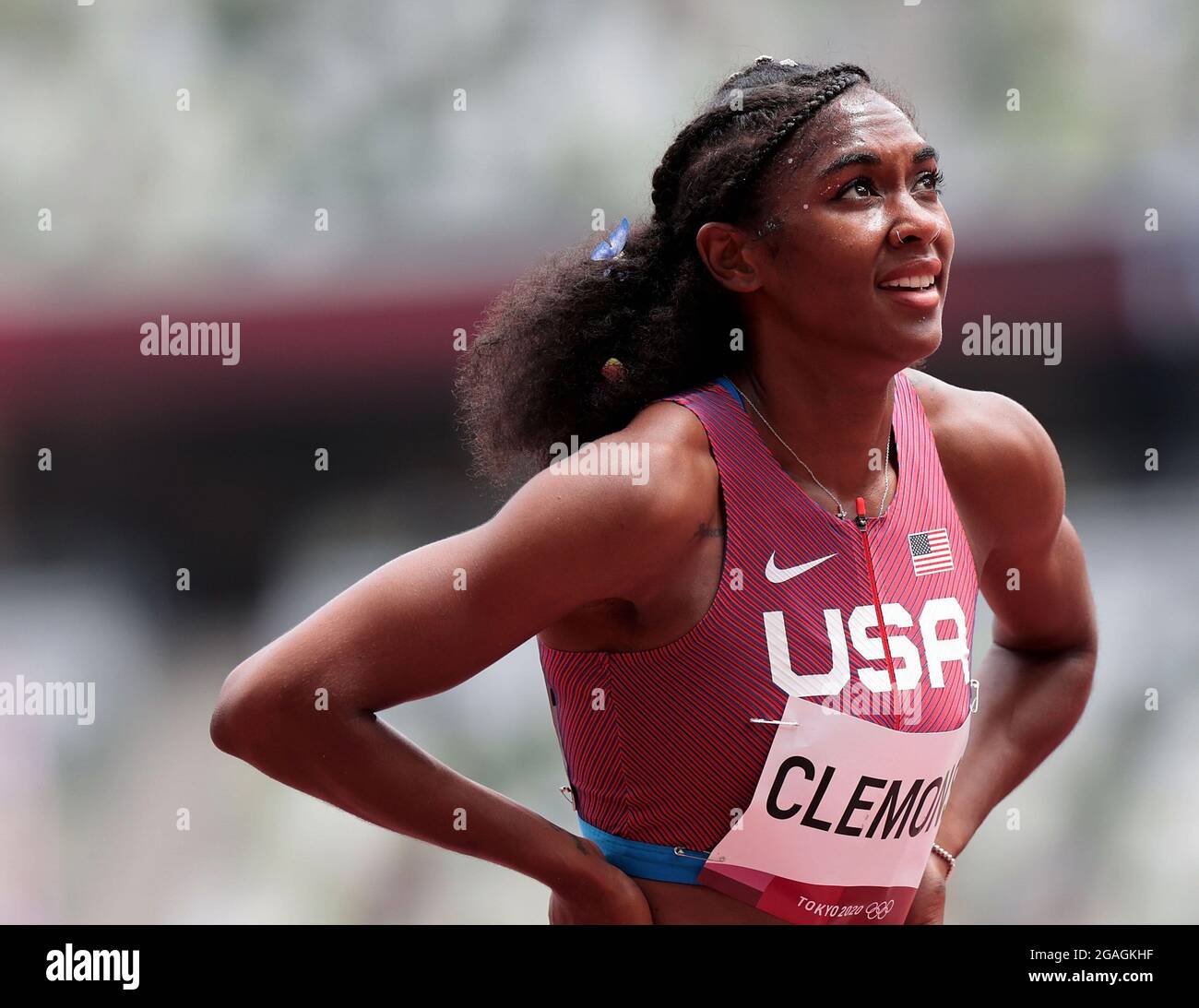 Tokyo, Japan. 31st July, 2021. Christina Clemons of the United States ...