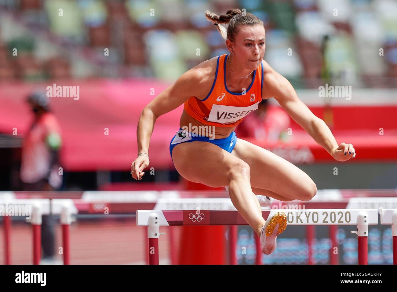 Tokyo, Japan. 31st July, 2021. TOKYO, JAPAN - JULY 31: Nadine Visser of ...