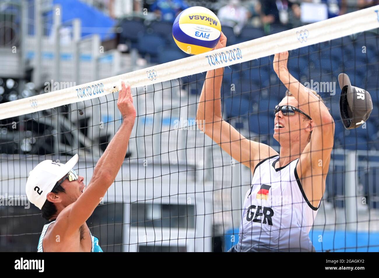 Tokyo, Japan. 31st July, 2021. Volleyball/Beach: Olympics ...