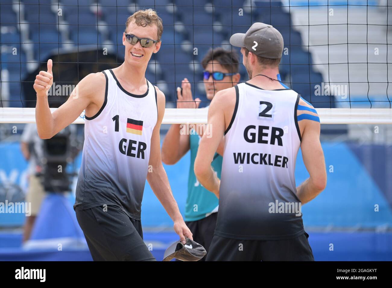Tokyo, Japan. 31st July, 2021. Volleyball/Beach: Olympics ...