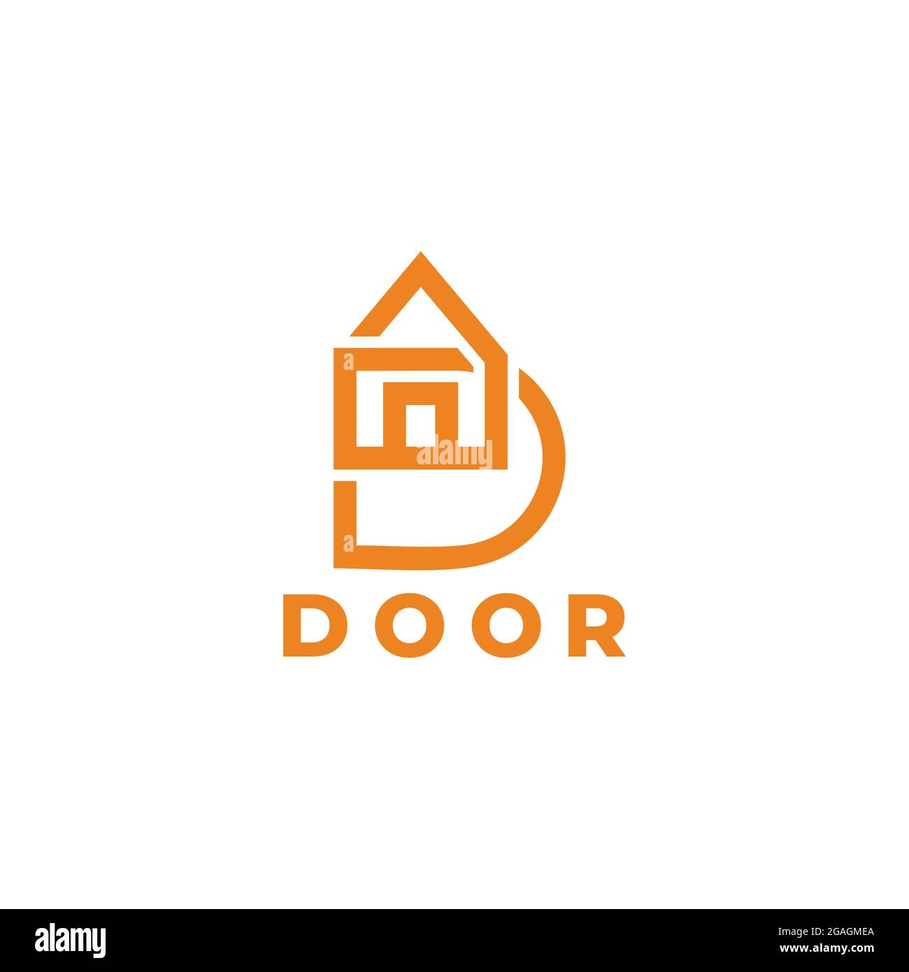 House type white simple Stock Vector Images - Alamy