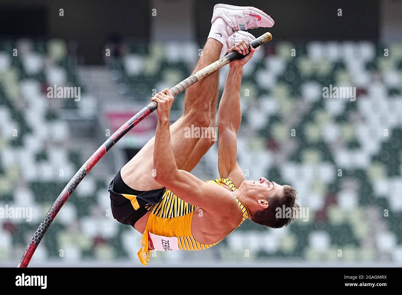 Tokyo, Japan. 31st July, 2021. Athletics: Olympics, Pole Vault, Men ...