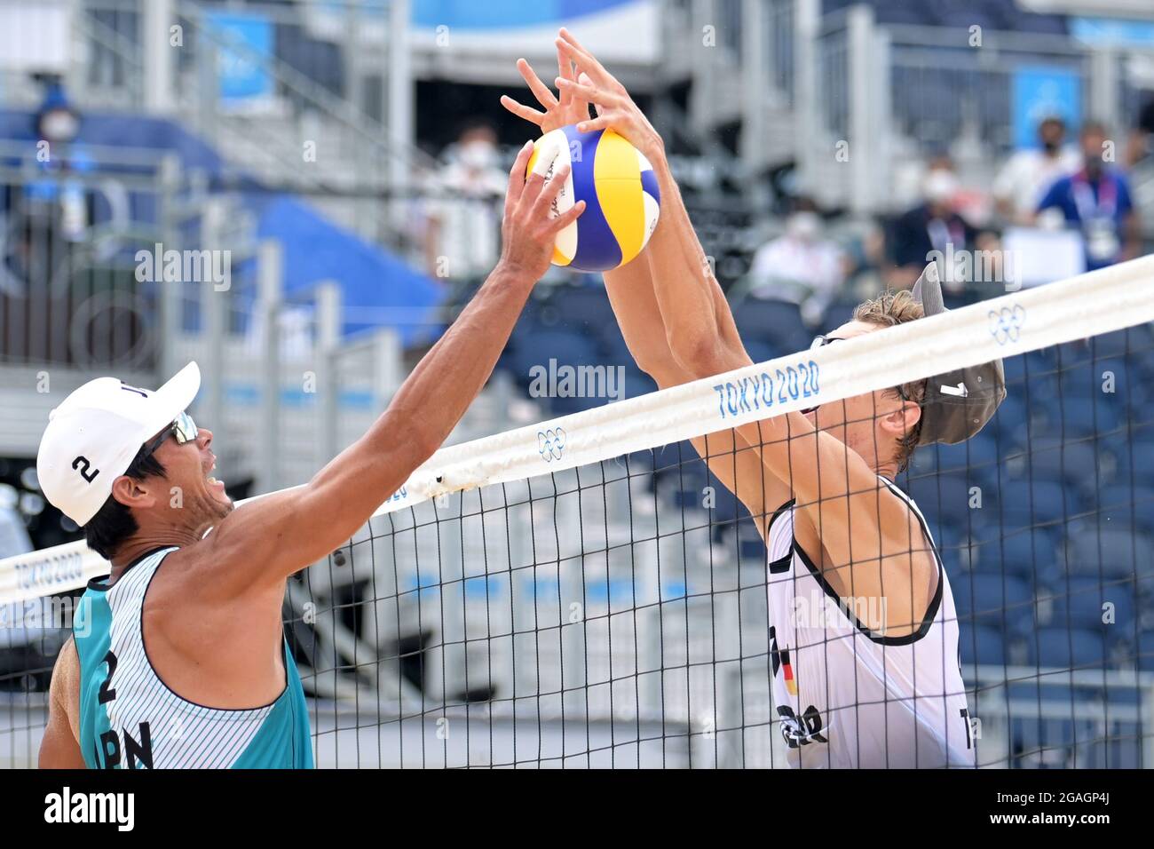 Tokyo, Japan. 31st July, 2021. Volleyball/Beach: Olympics ...
