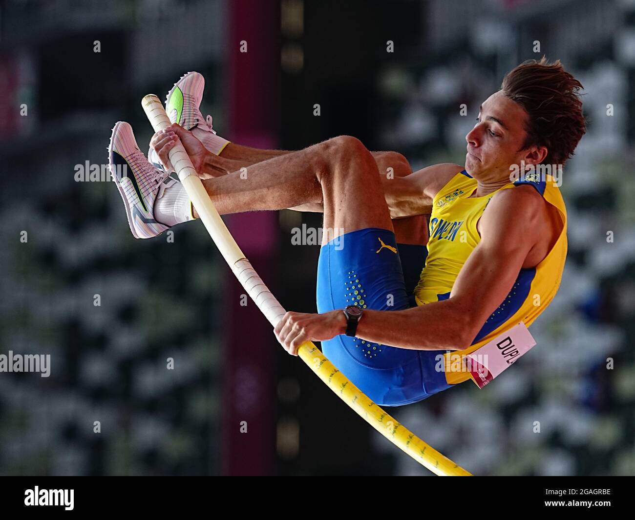 Tokyo, Japan. 31st July, 2021. Athletics: Olympics, Pole Vault, Men ...
