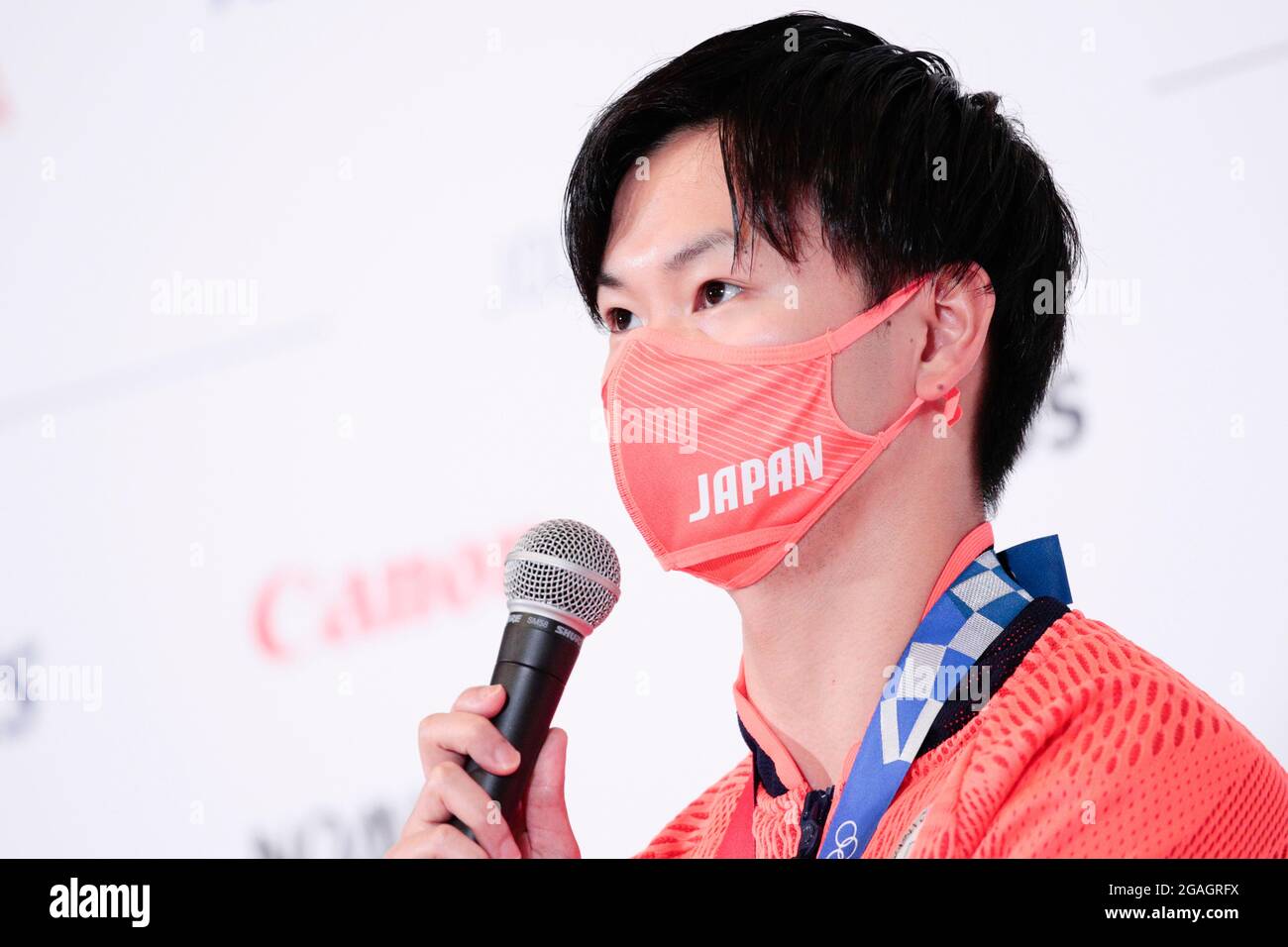 Tokyo, Japan. 31st July, 2021. Yuta Watanabe (JPN) Badminton : Bronze ...