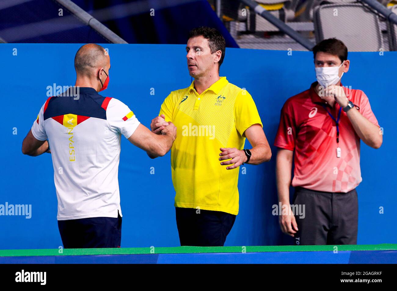 Tokyo, Japan. 31st July, 2021. TOKYO, JAPAN - JULY 31: Head Coach David ...