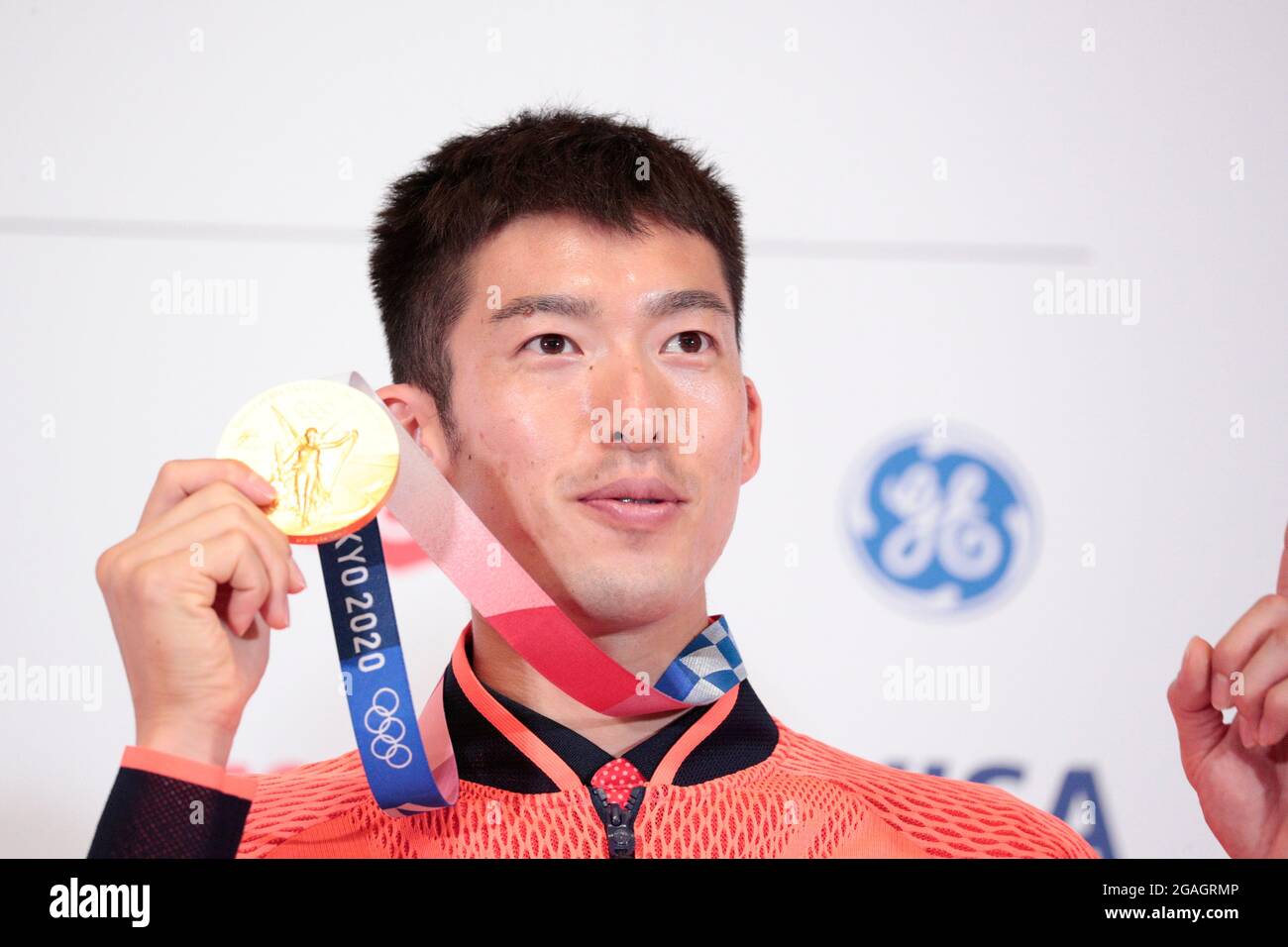 Tokyo, Japan. 31st July, 2021. Kazuyasu Minobe (JPN) Fencing : Men's ...