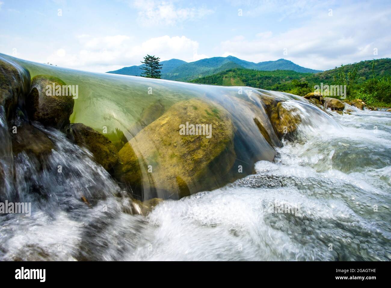 Hieu waterfall hi-res stock photography and images - Alamy