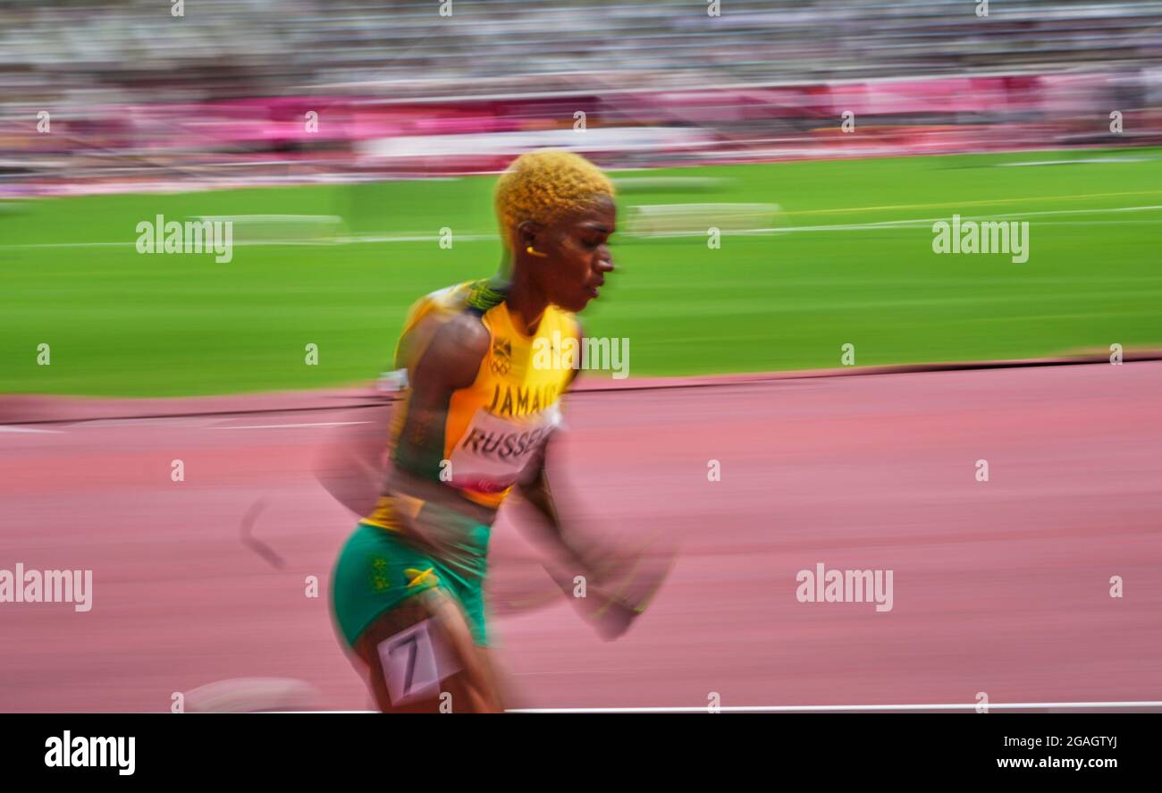 Tokyo, Japan. 31st July, 2021. July 31, 2021: Janieve Russell from ...
