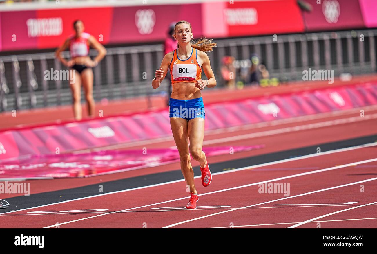 Tokyo, Japan. 31st July, 2021. July 31, 2021: Femke Bol from ...