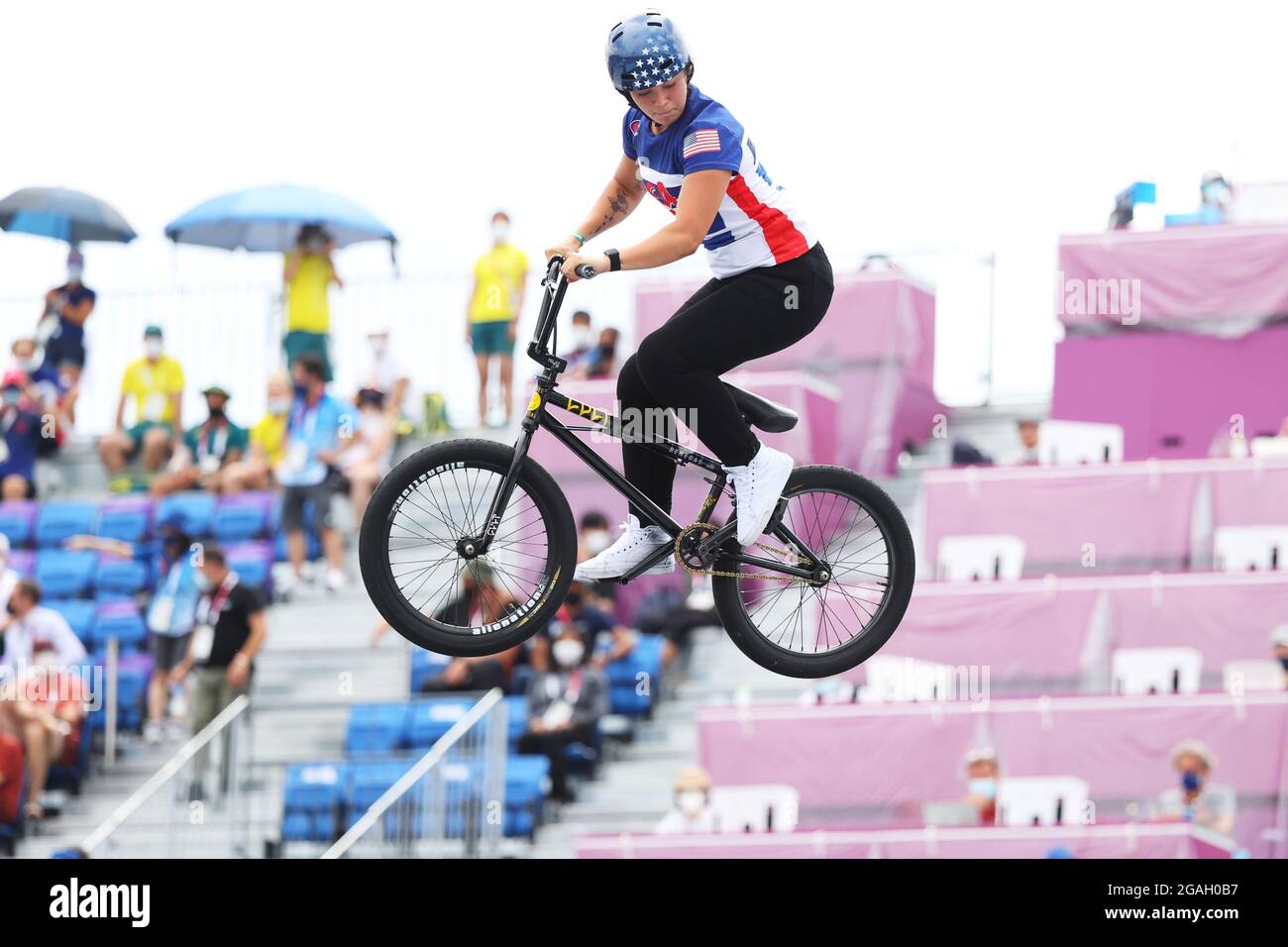 Tokyo, Japan. 31st July, 2021. BENEGAS Perris (USA) Cycling : BMX ...