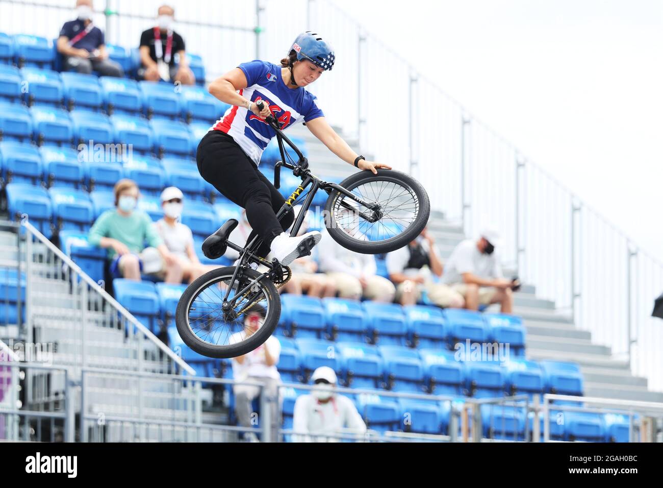 Tokyo, Japan. 31st July, 2021. BENEGAS Perris (USA) Cycling : BMX ...