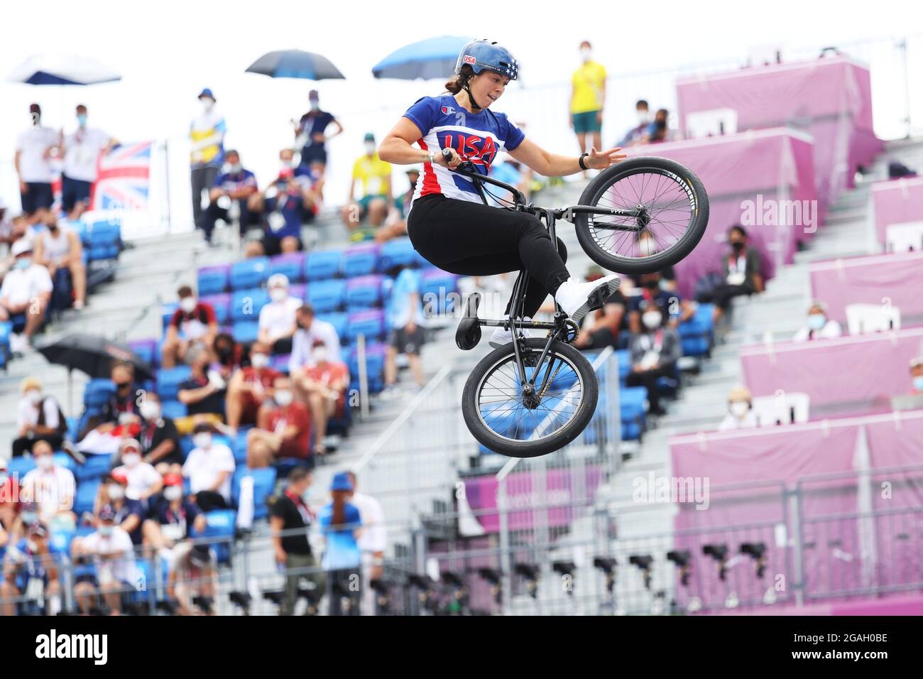 Tokyo, Japan. 31st July, 2021. BENEGAS Perris (USA) Cycling : BMX ...
