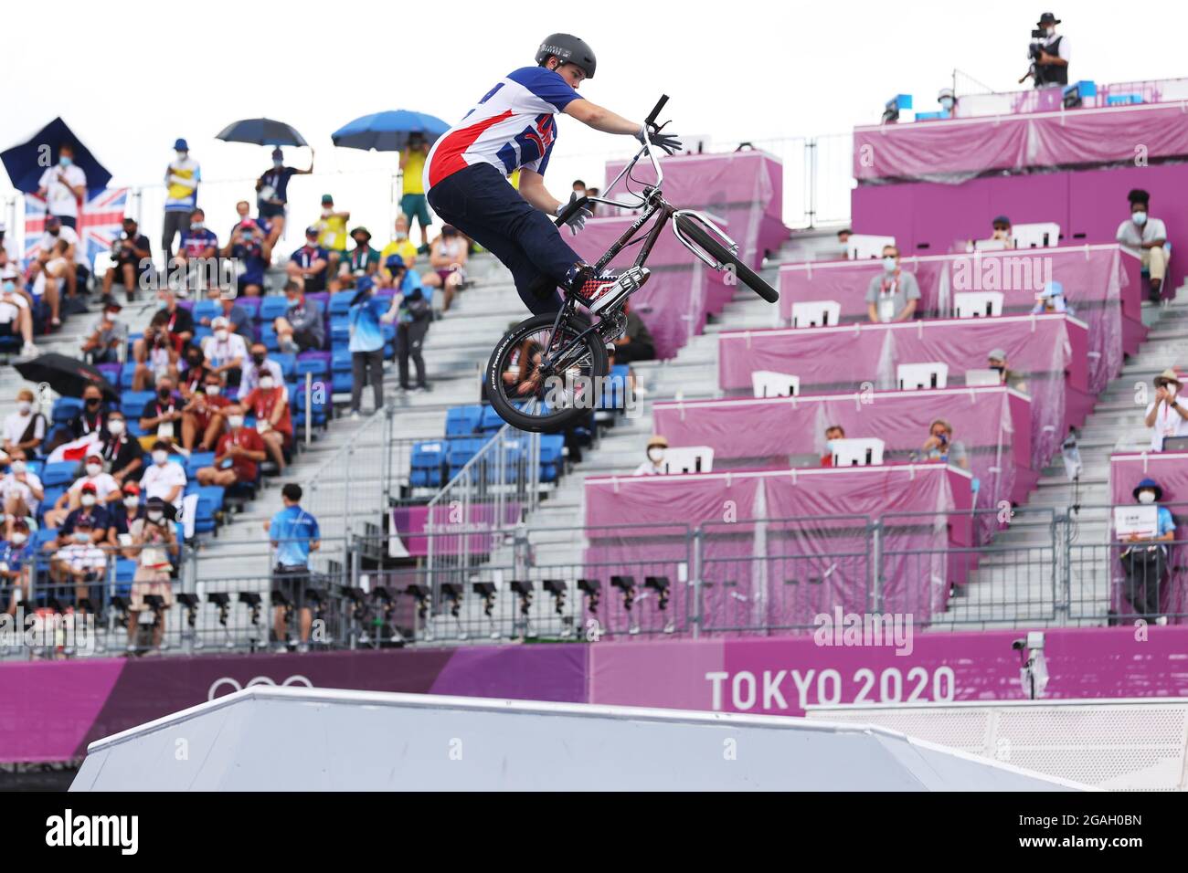 Tokyo, Japan. 31st July, 2021. ROBERTS Hannah (USA) Cycling : BMX ...