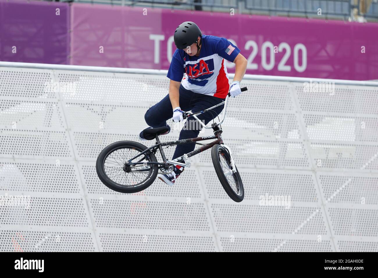 Tokyo, Japan. 31st July, 2021. ROBERTS Hannah (USA) Cycling : BMX ...