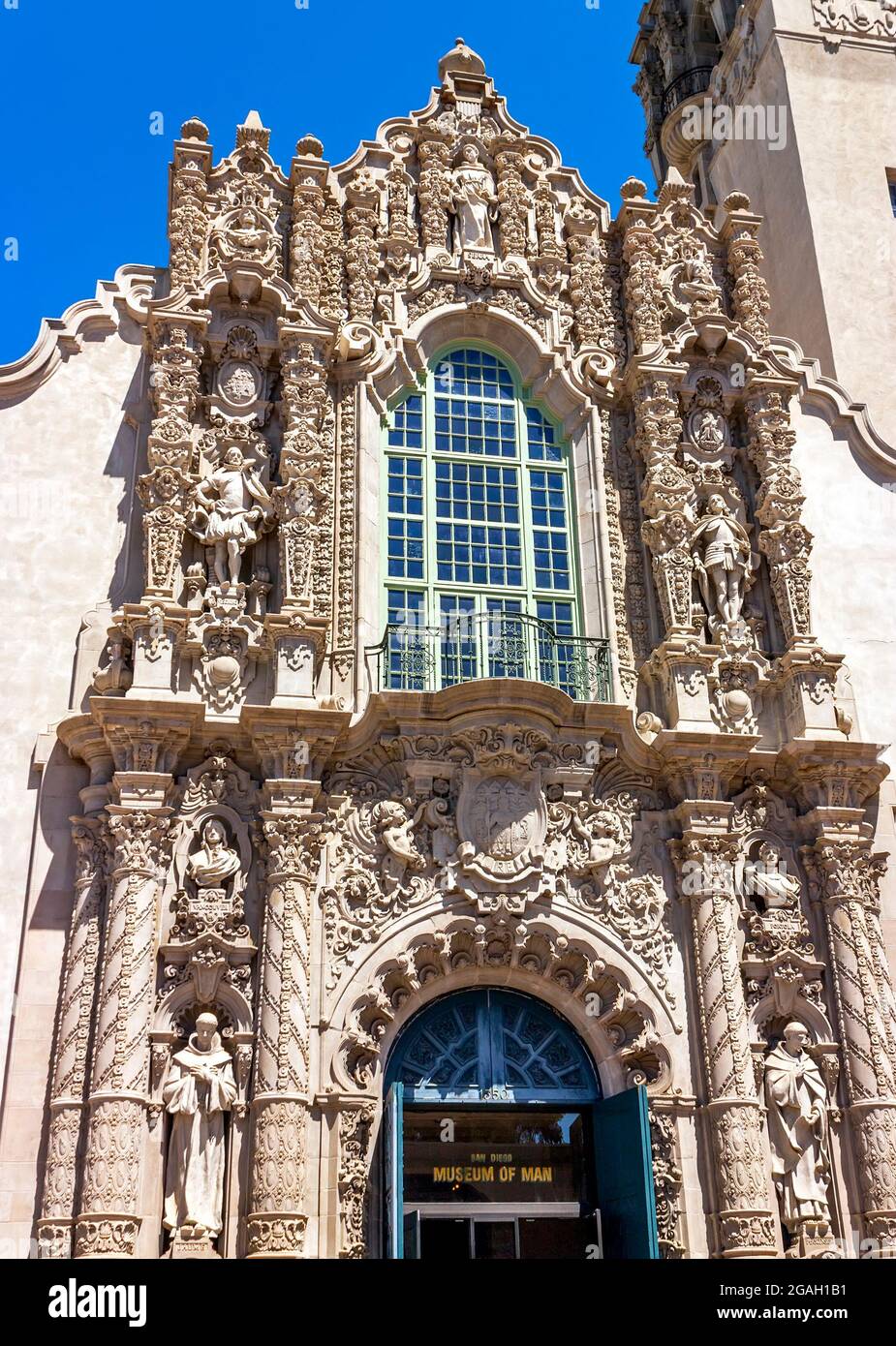 A View of Structure Casa del Prado at Balboa Park in San Diego ...