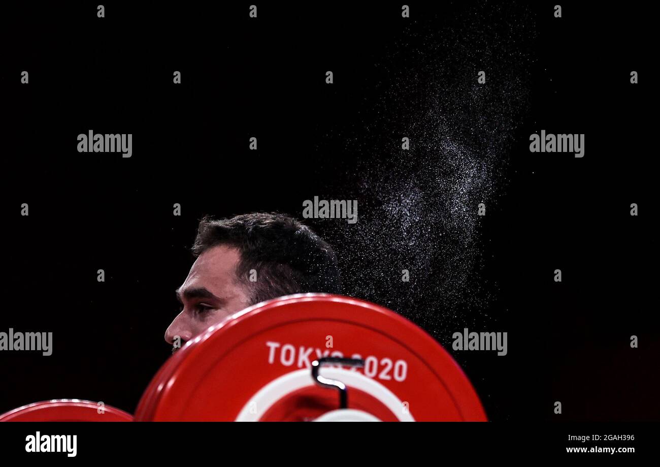 Tokyo, Japan. 31st July, 2021. Theodoros Iakovidis of Greece competes ...