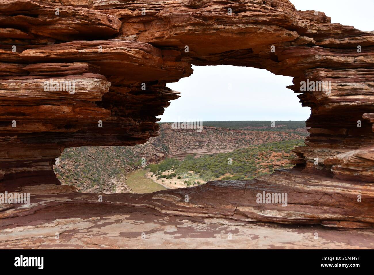 Nature's Window Kalbarri National Park Western Australia Stock Photo ...
