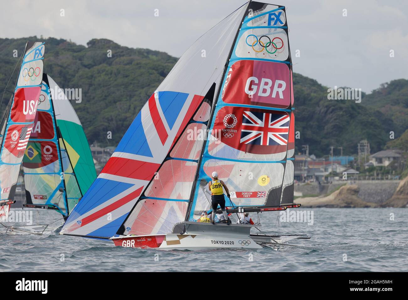 Kanagawa, Japan. 30th July, 2021. DOBSON Charlotte and TIDEY Saskia ...