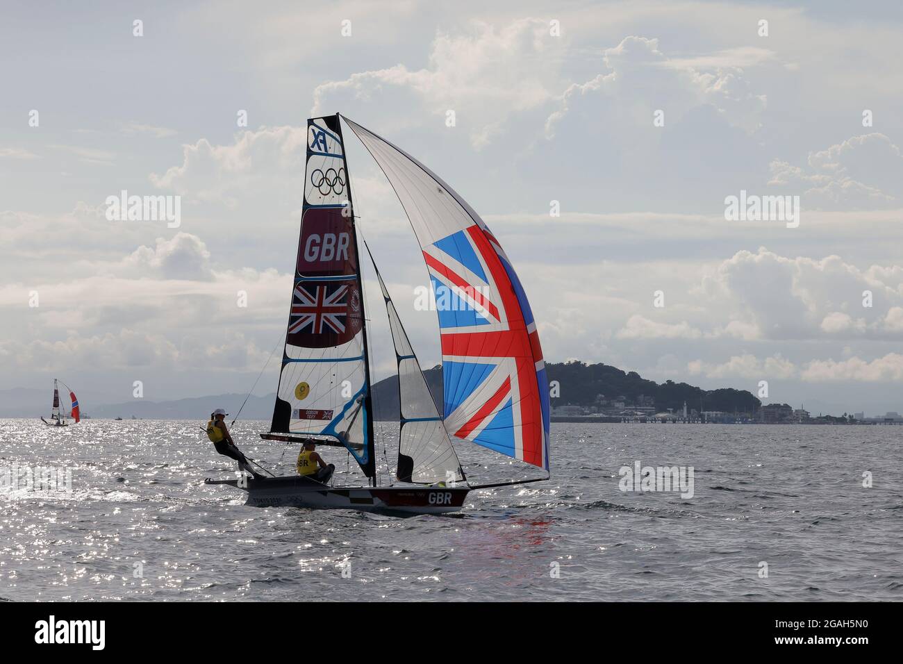 Kanagawa, Japan. 30th July, 2021. DOBSON Charlotte and TIDEY Saskia ...