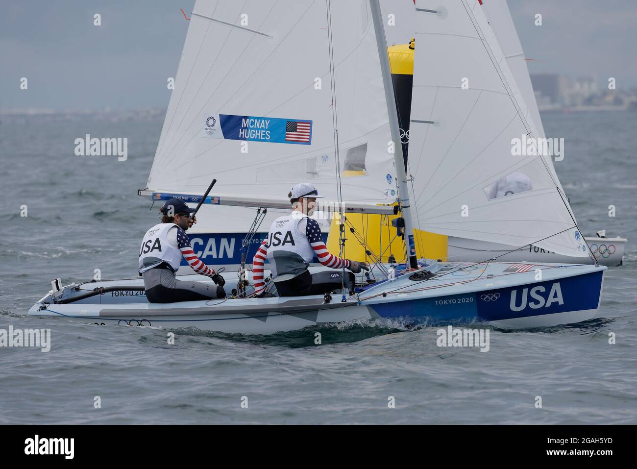 Kanagawa, Japan. 30th July, 2021. McNAY Stuart and HUGHES David (USA ...