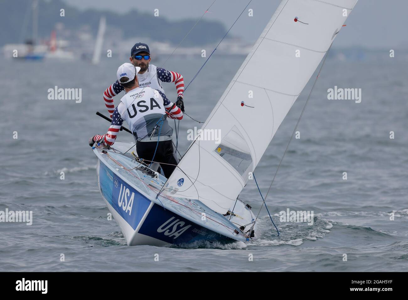 Kanagawa, Japan. 30th July, 2021. McNAY Stuart and HUGHES David (USA ...
