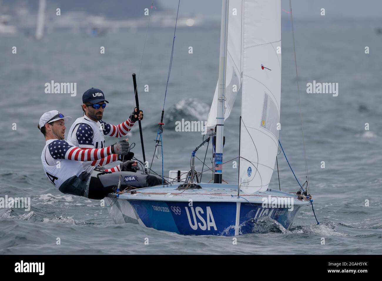 Kanagawa, Japan. 30th July, 2021. McNAY Stuart and HUGHES David (USA ...