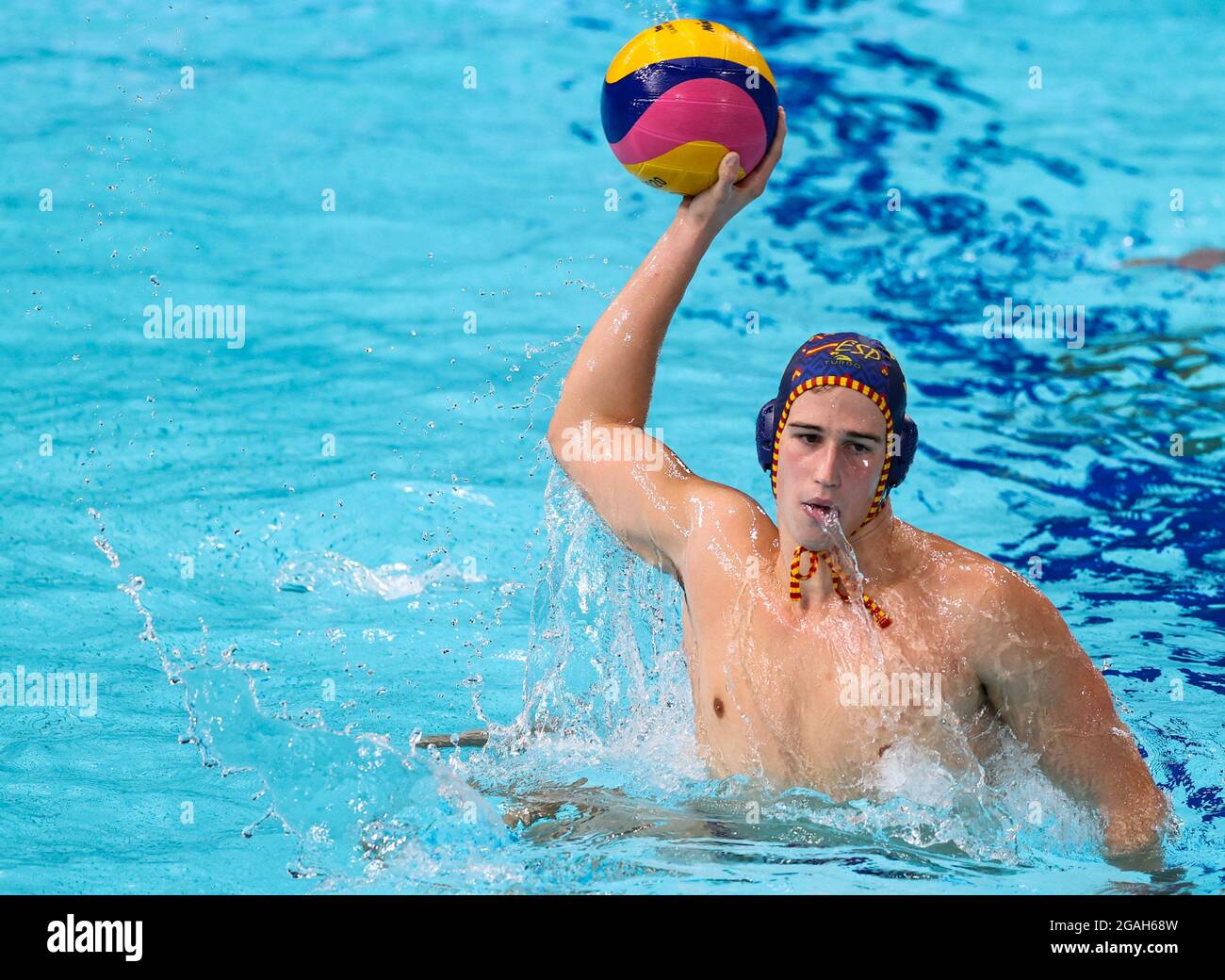 Tokyo, Japan. 31st July, 2021. Alvaro Granados Ortega of Spain competes ...