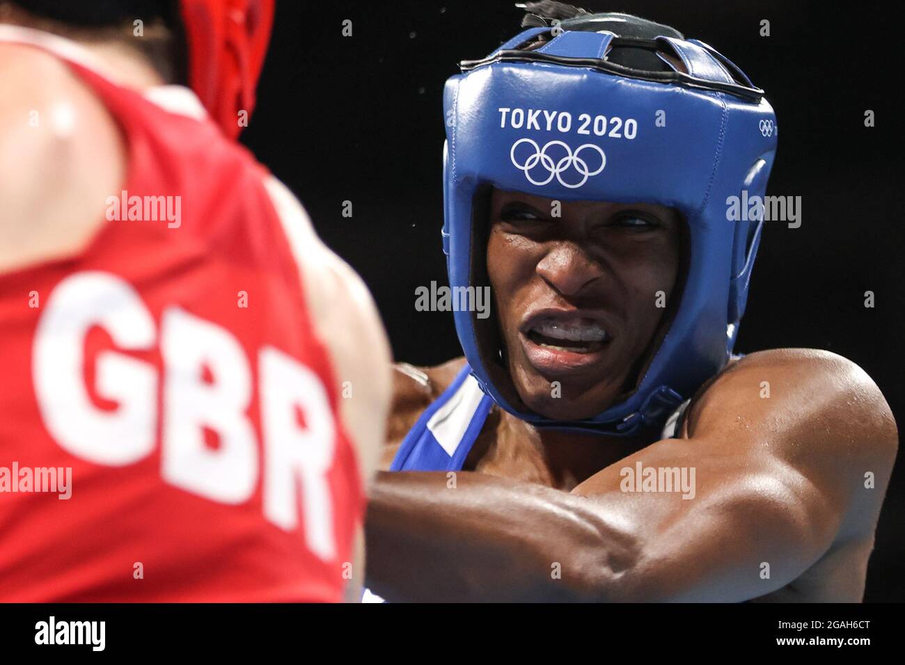 Tokyo, Japan. 31st July, 2021. Atheyna Bylon of Panama competes during ...