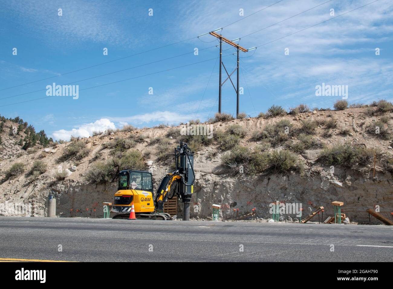 Drills, bulldozers and water trucks are some of the vehicles used on ...