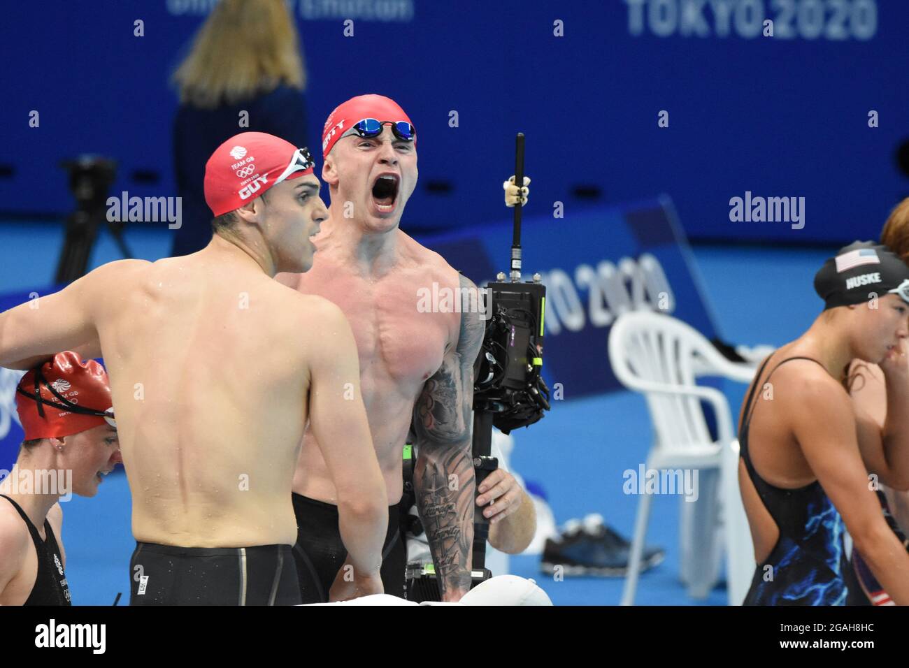 Mixed 4x100m Medley Relay High Resolution Stock Photography and Images ...
