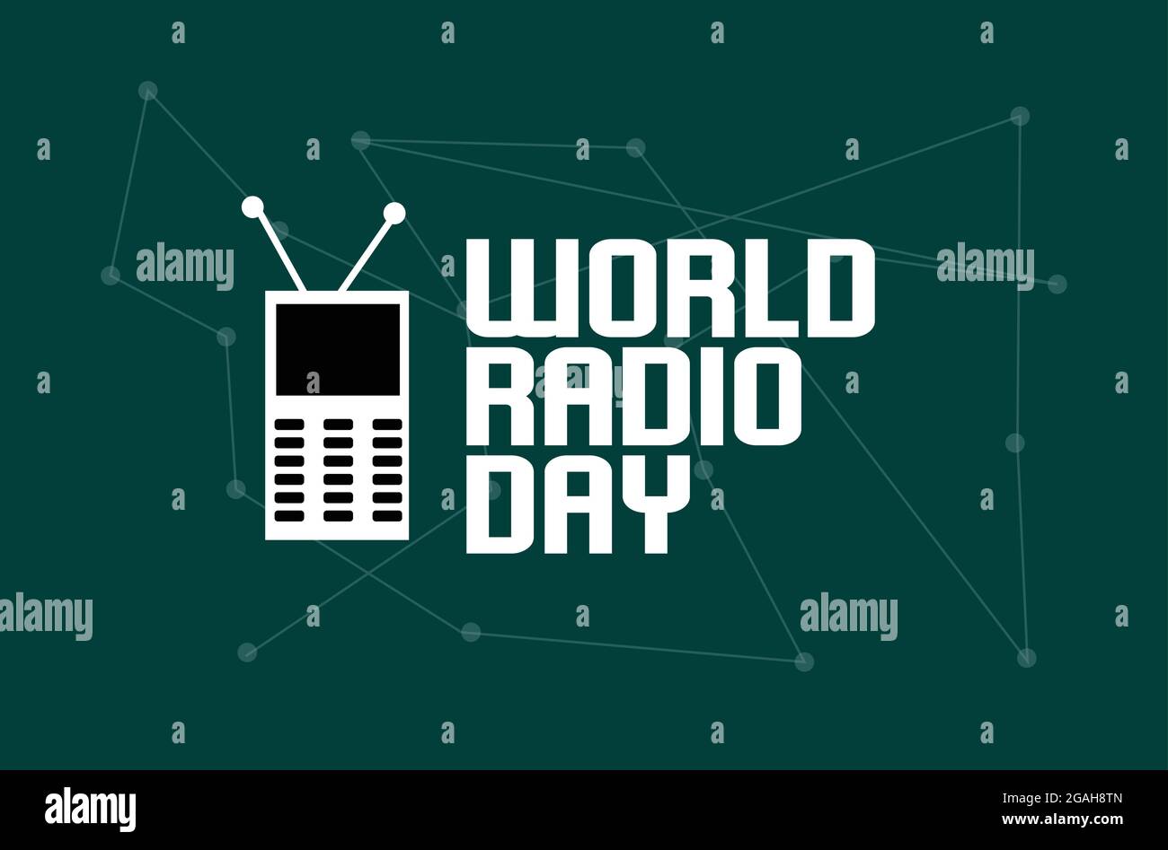Vintage letter world radio hi-res stock photography and images - Alamy