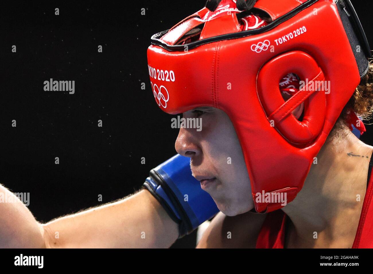 Tokyo, Japan. 31st July, 2021. Canada's Tammara Thibeault competes ...