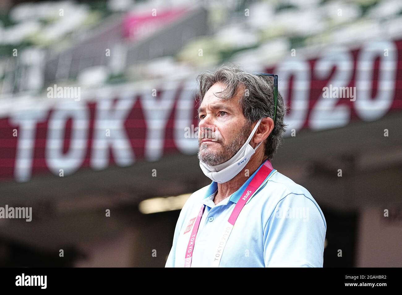 Tokyo, Japan. 31st July, 2021. Athletics: Olympics, pole vault, men ...