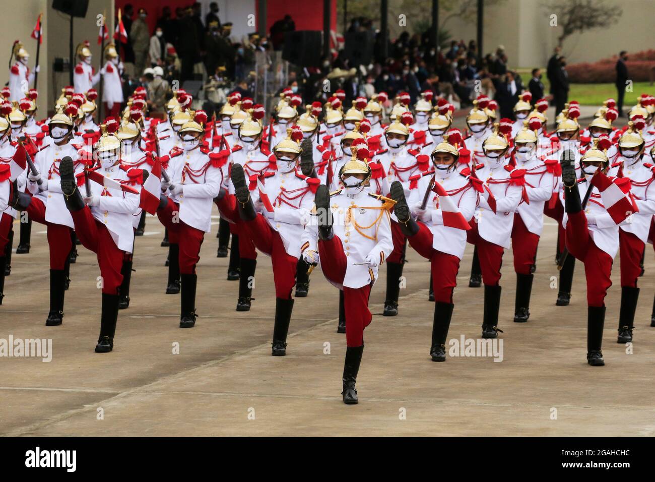 Independence parade lima hi-res stock photography and images - Alamy