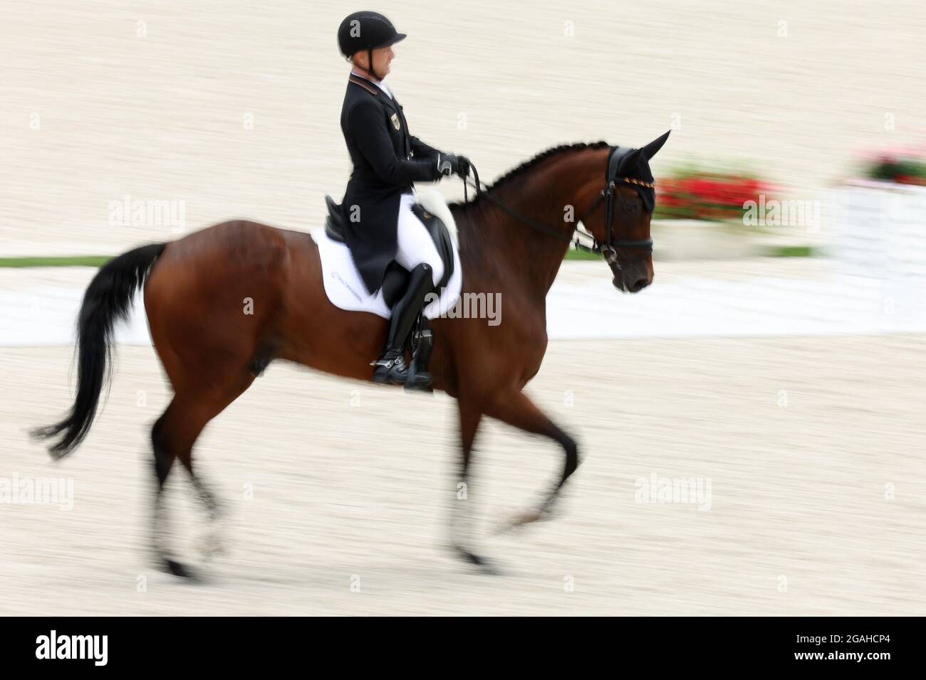 Tokyo, Japan. 31st July, 2021. Equestrian Sport/Eventing: Olympic ...