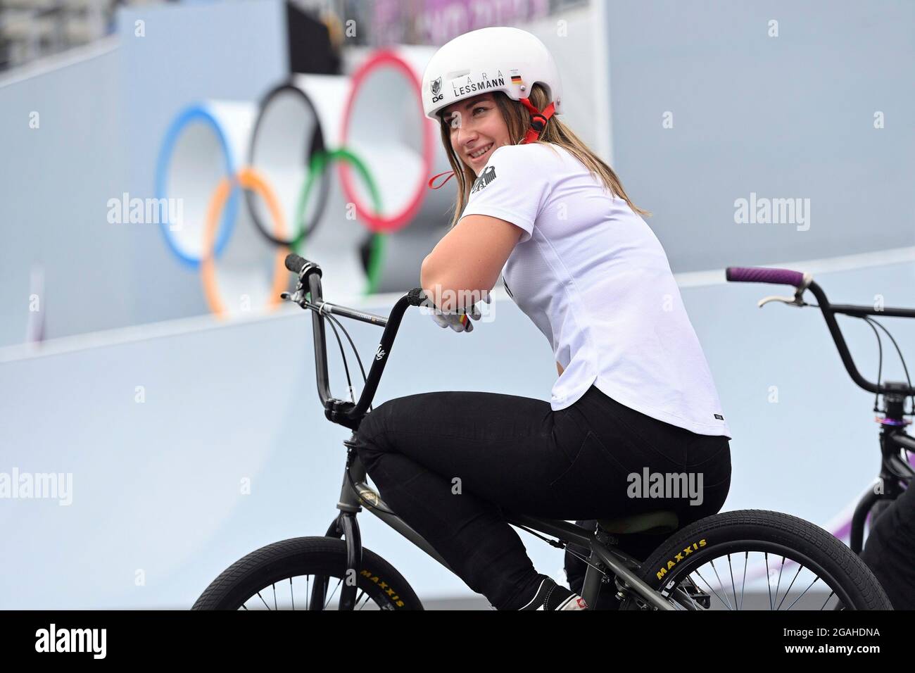Tokyo, Japan. 31st July, 2021. Lara LESSMANN (GER), action, single ...