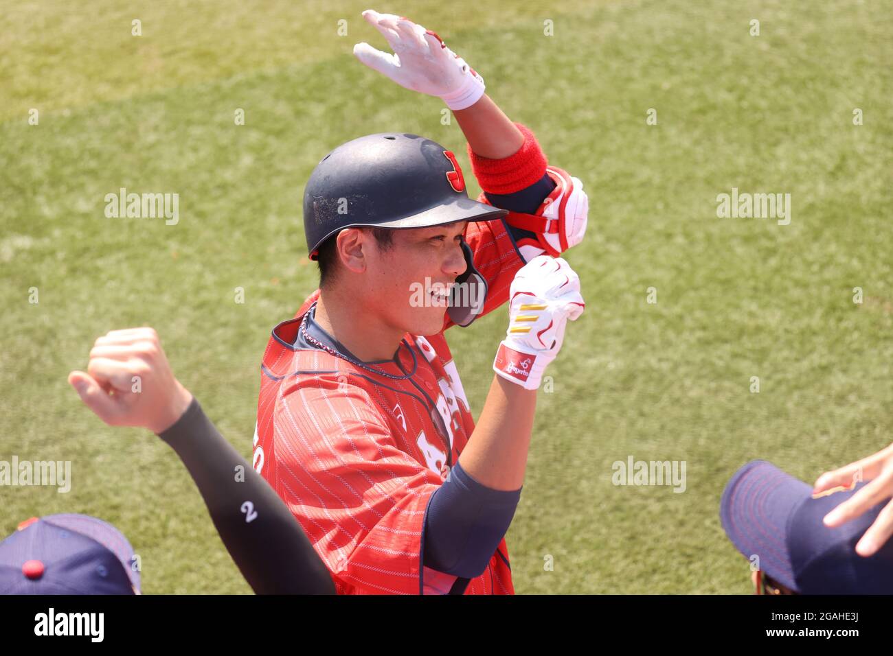 Kanagawa, Japan. 31st July, 2021. Hayato Sakamoto (JPN) Baseball ...