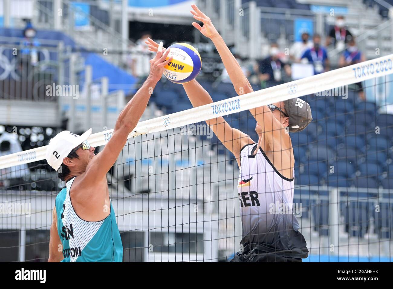 Tokyo, Japan. 31st July, 2021. Volleyball/Beach: Olympics ...
