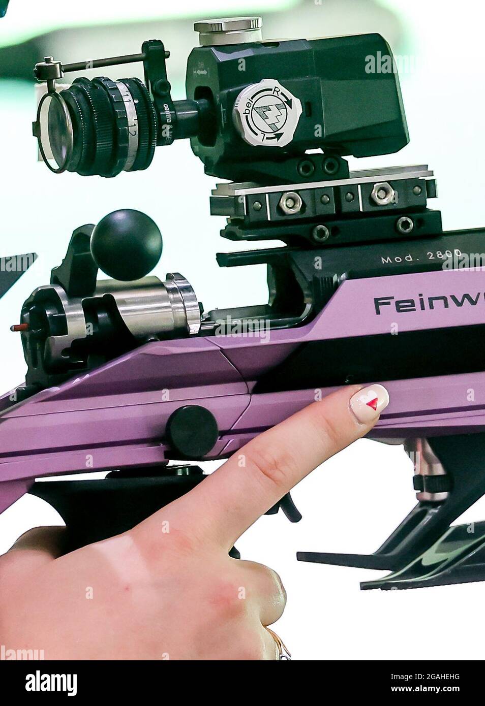 Tokyo, Japan. 31st July, 2021. Shooting: Olympics, preliminary ...