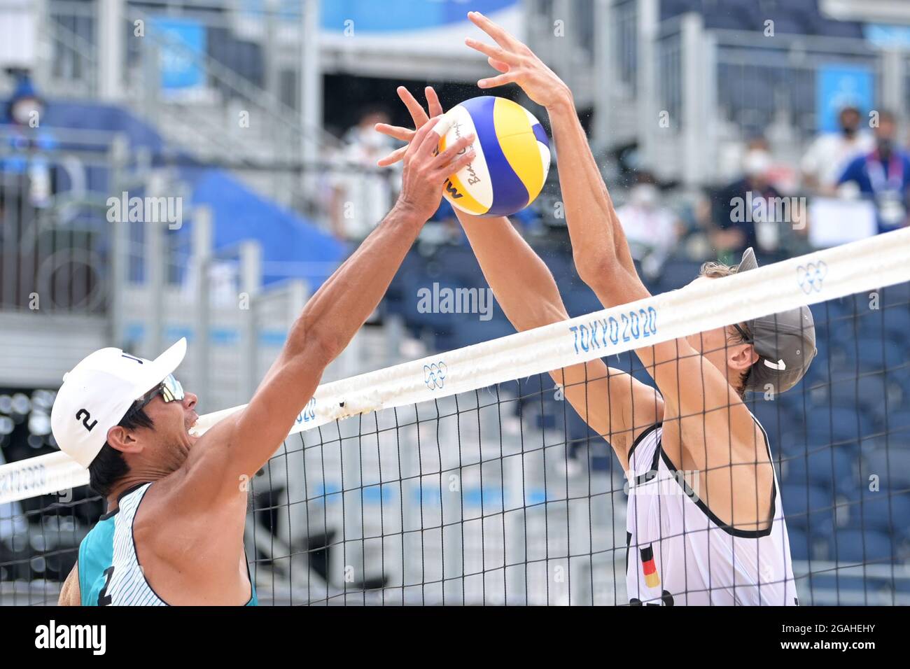 Tokyo, Japan. 31st July, 2021. Volleyball/Beach: Olympics ...