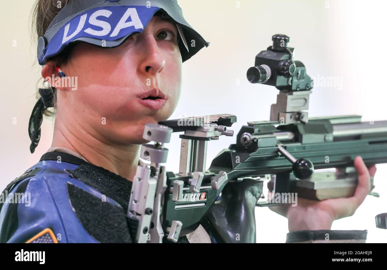 Tokyo, Japan. 31st July, 2021. Shooting: Olympics, preliminaries ...