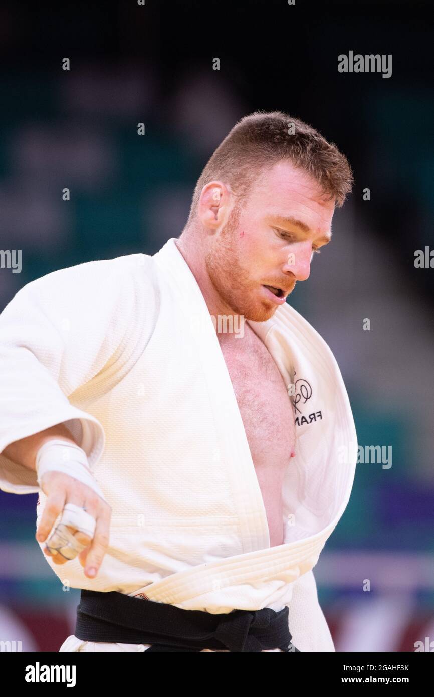 Axel Clerget (FRA) men -90 kg semi final Judo-Mixed Team JULY 31, 2021 ...