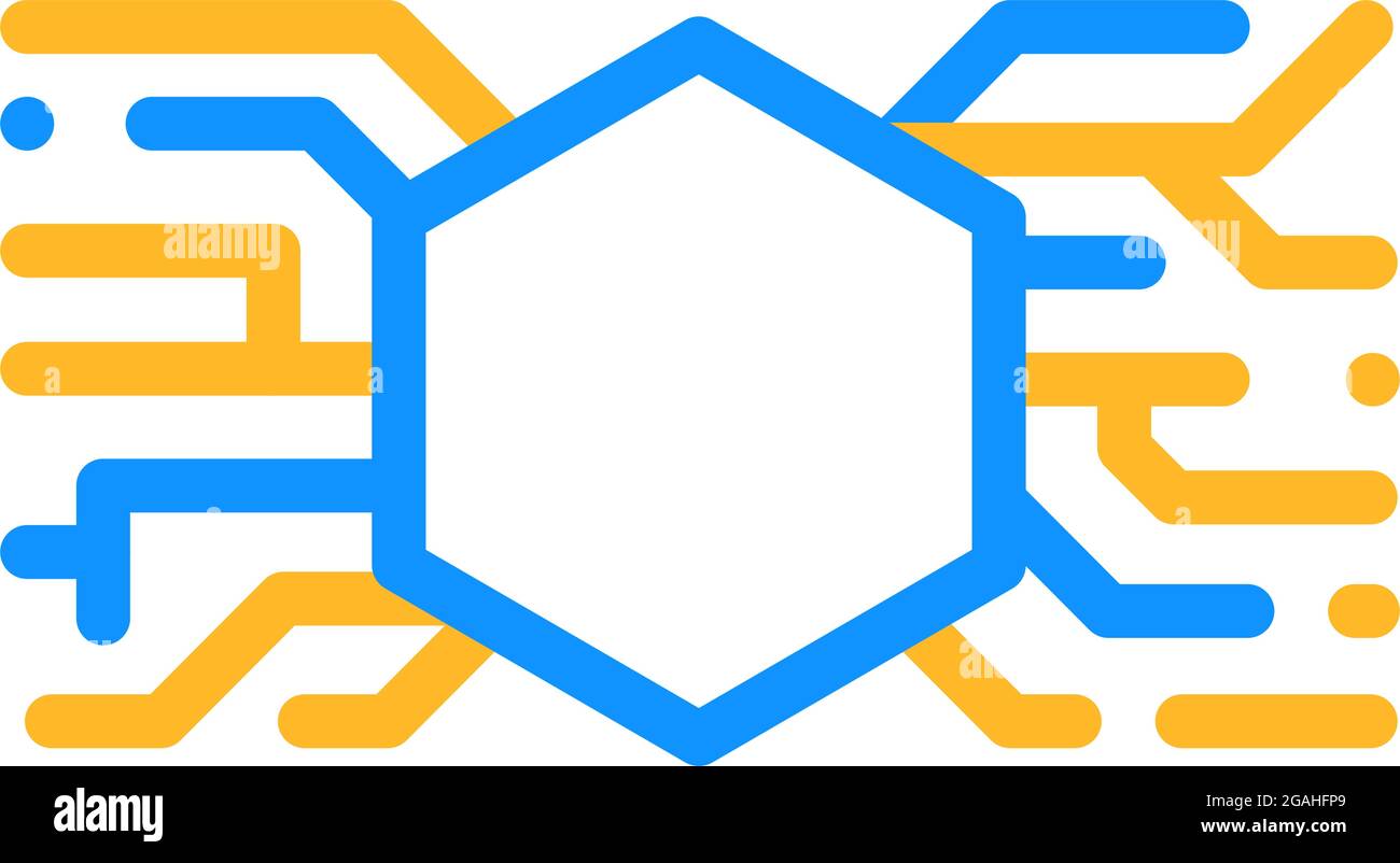 abstract symbolism color icon vector illustration Stock Vector Image ...