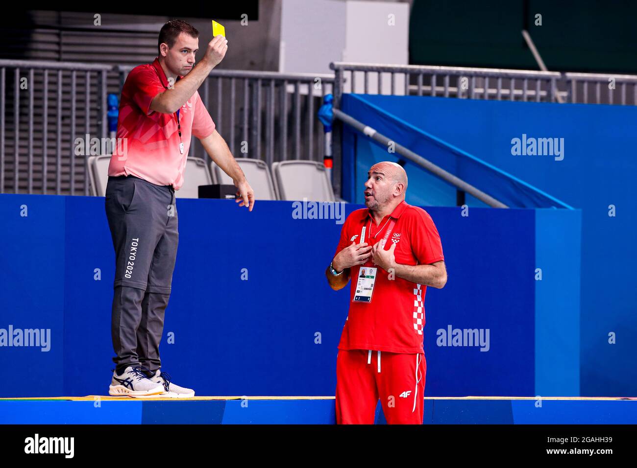 Tokyo, Japan. 31st July, 2021. TOKYO, JAPAN - JULY 31: Referee Michiel ...