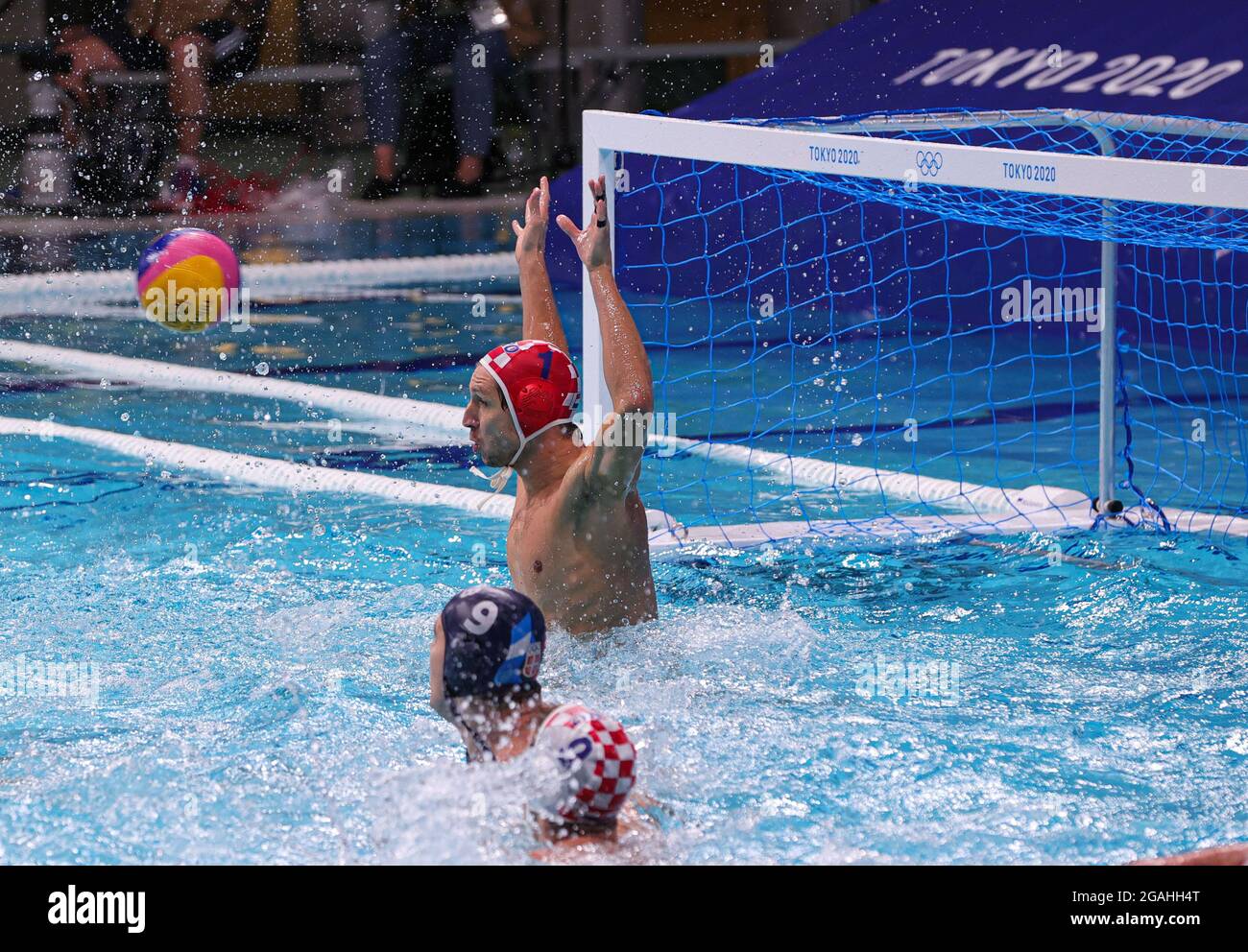 Tokyo, Japan. 31st July, 2021. Croatia's goalkeeper Marko Bijac ...