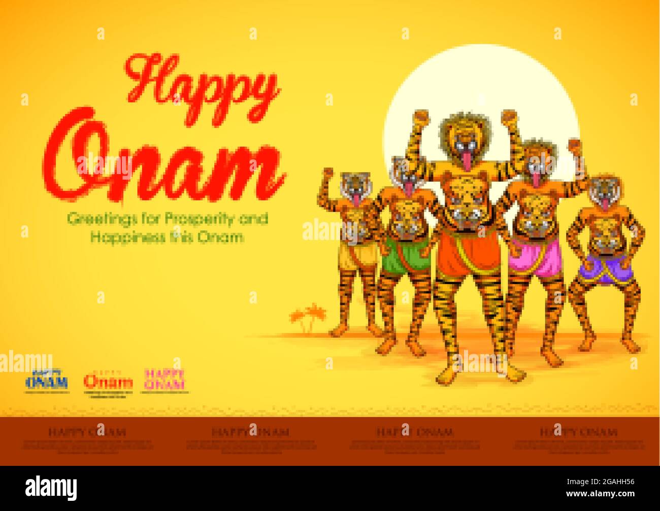 India tiger mask Stock Vector Images - Alamy