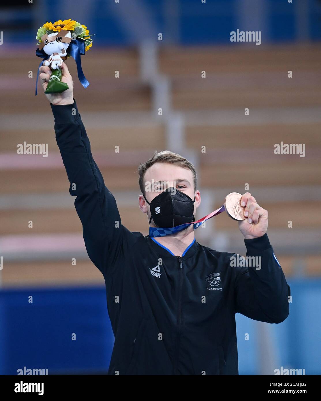 Tokyo, Japan. 31st July, 2021. Dylan Schmidt of New Zealand poses for ...