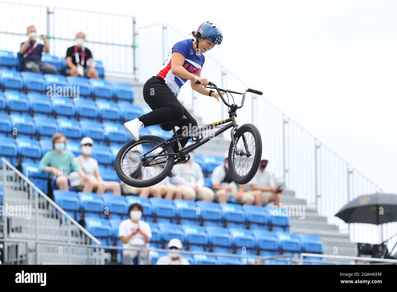 Tokyo, Japan. 31st July, 2021. BENEGAS Perris (USA) Cycling : BMX ...